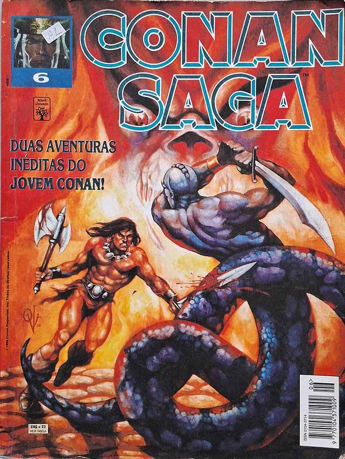 Gibis: Conan Saga/Ed. Abril - SEBO RS RARIDADES