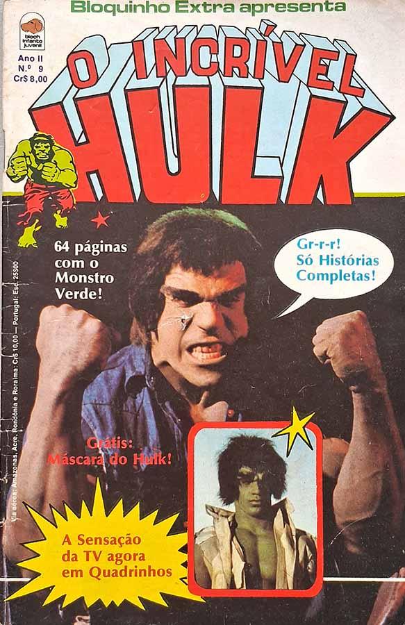 Gibis: O Incrível Hulk (Bloch) - SEBO RS RARIDADES