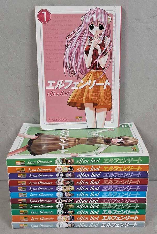 Elfen Lied (Coleção Volumes 1 ao 12/Panini) - SEBO RS RARIDADES